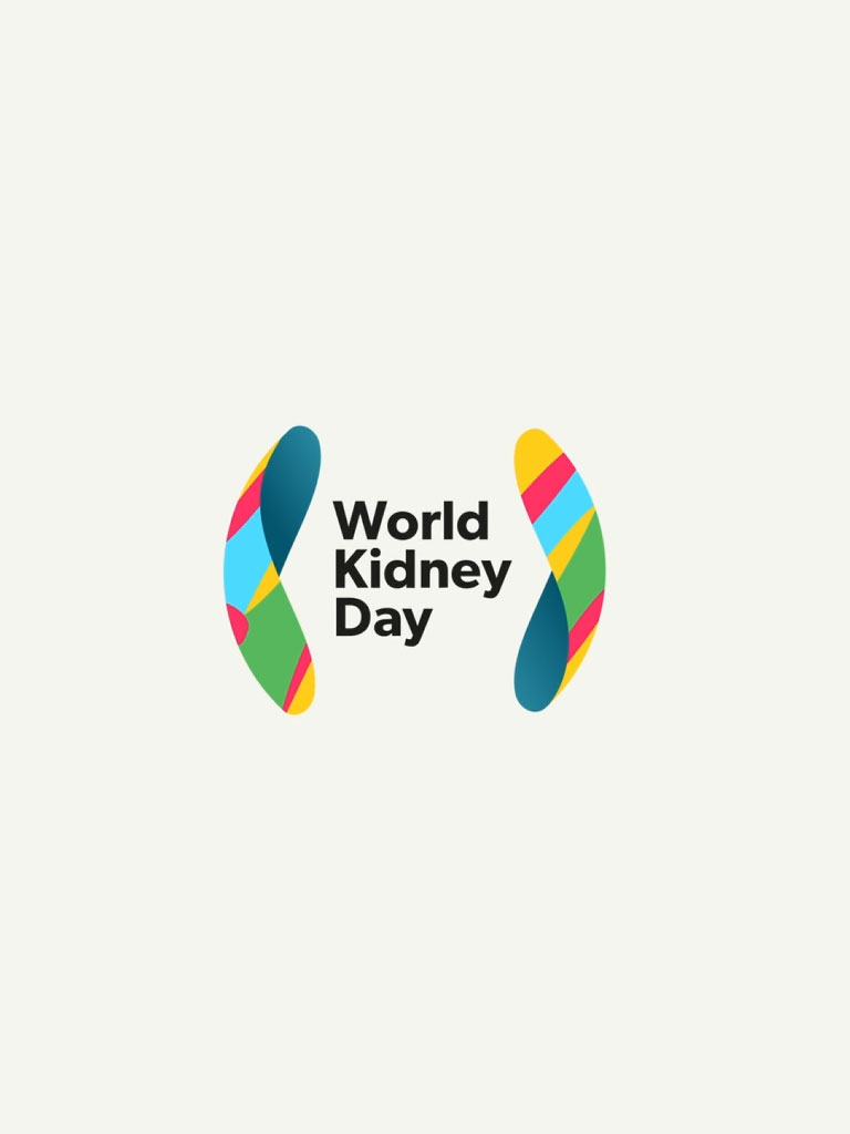 World Kidney Day Logo Free Vector | Flat Illustration For World Kidney